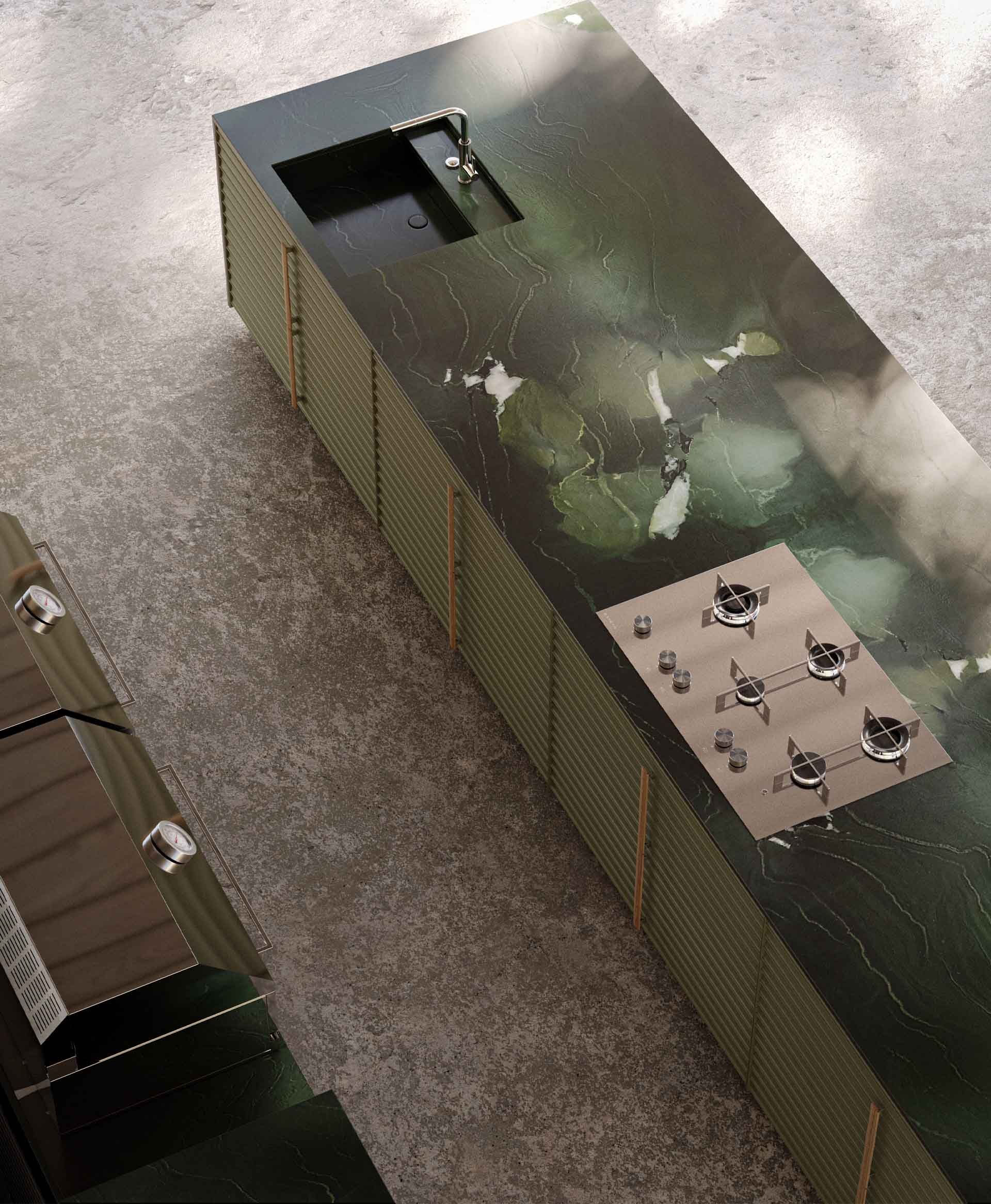 Amalfi Modular Kitchen | Exteta