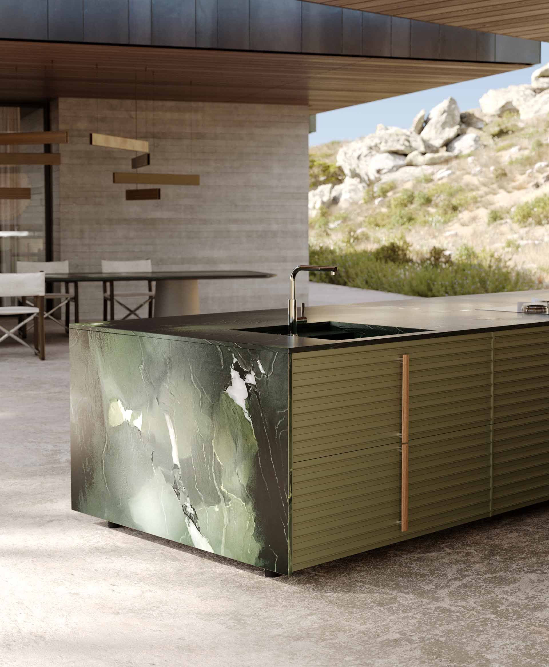 Amalfi Modular Kitchen | Exteta