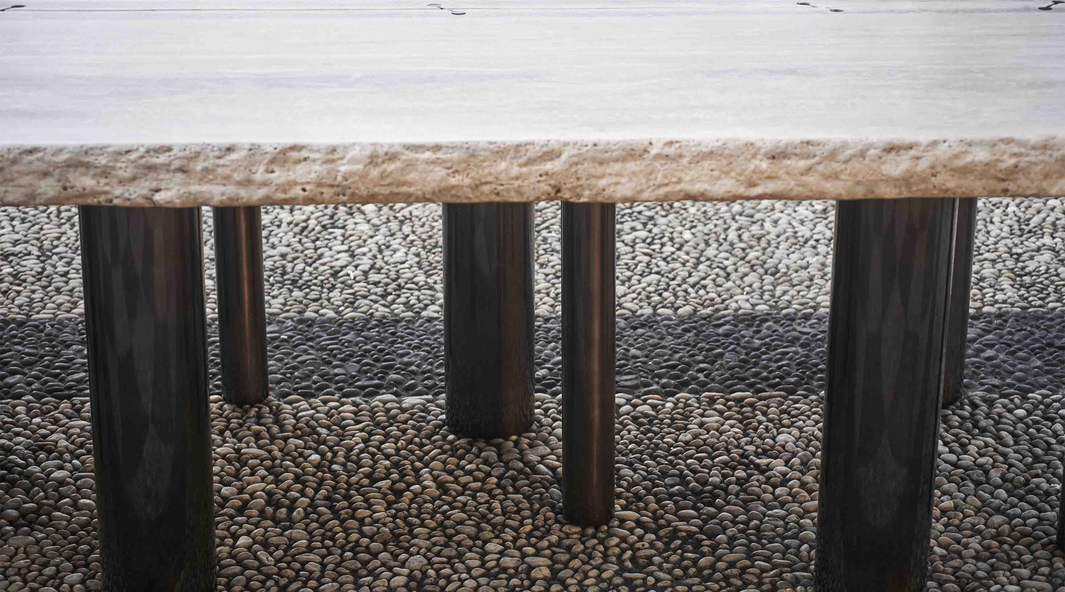 10th Joint Stone Dining Table | Exteta