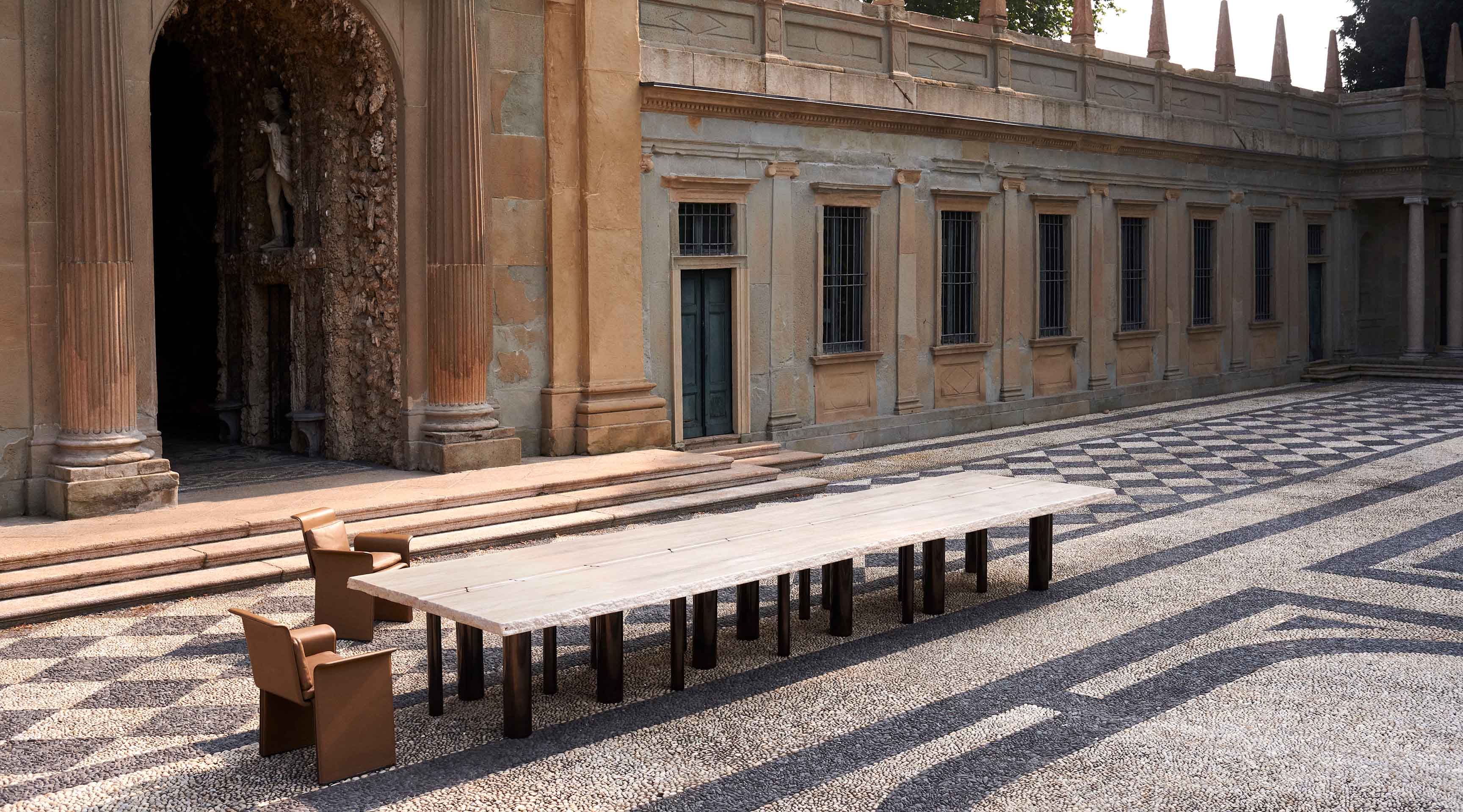 10th Joint Stone Dining Table – Tables | Exteta